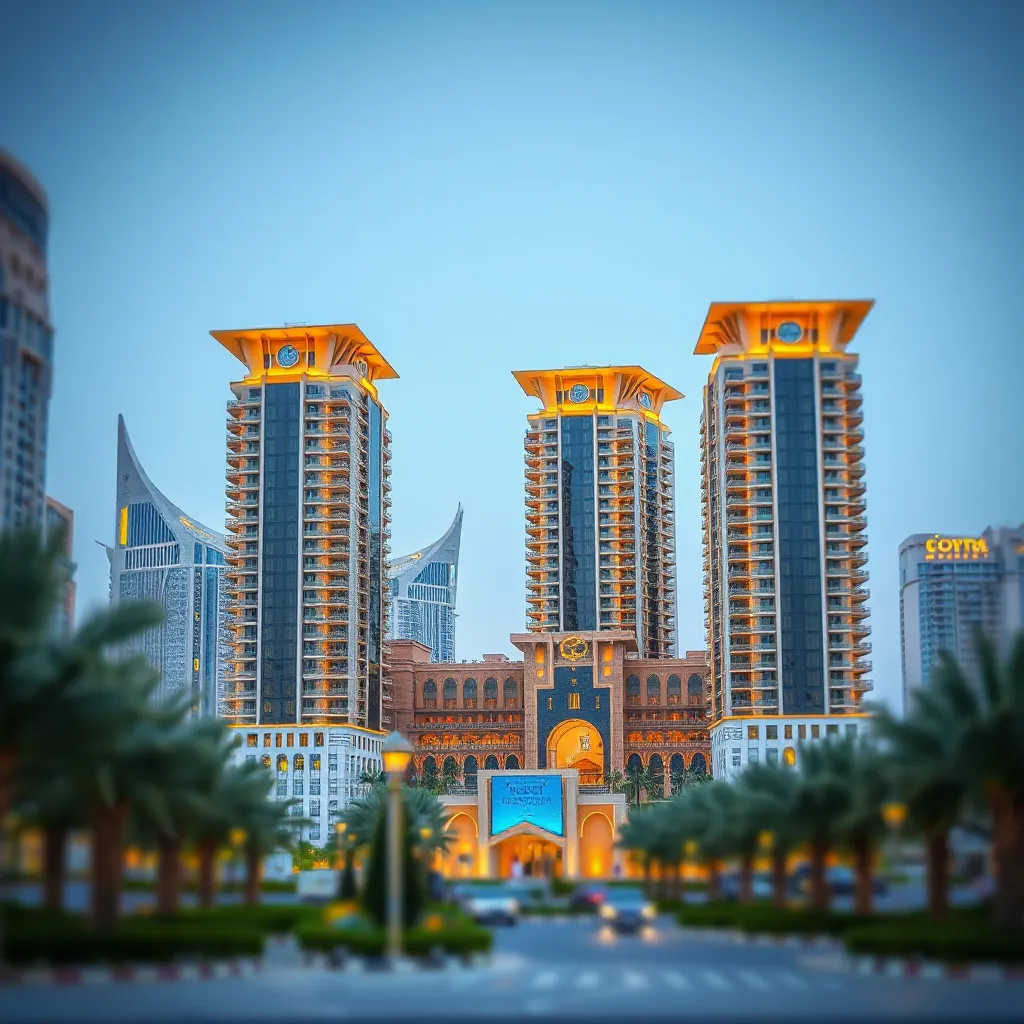 Exploring the Architectural Marvel of Al Nahda Towers