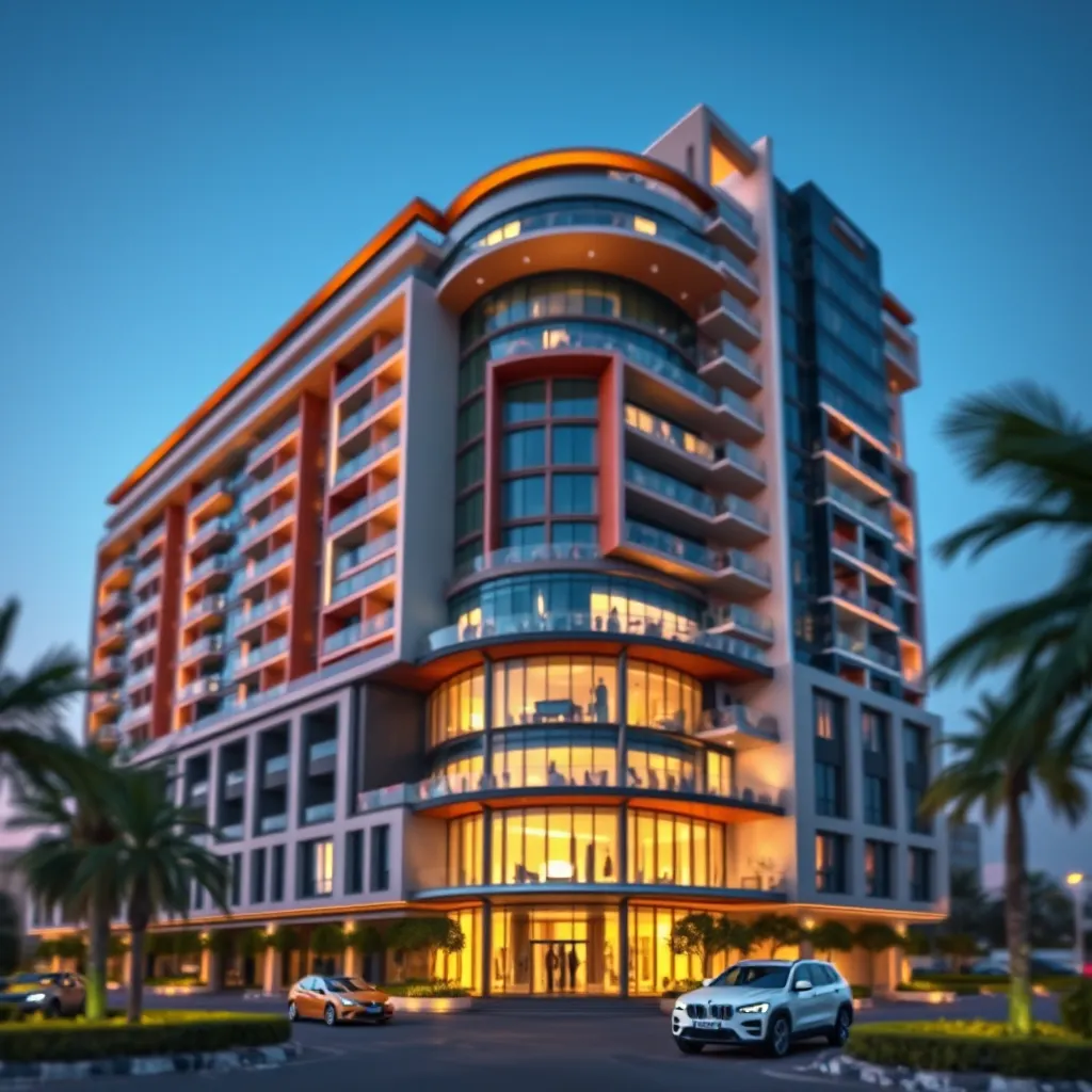 Avari Building: Luxury Living in Tecom, Dubai